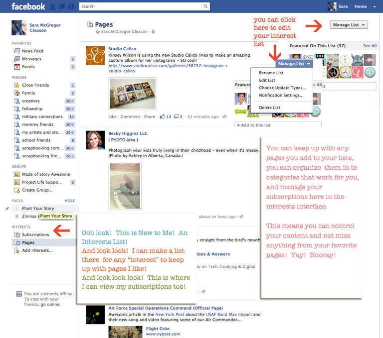 Making Facebook Work for You :: Volume Two | Plant Your Story